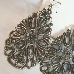 Cato | Jewelry | New Cato Gold Filigree Teardrop Earrings | Poshmark